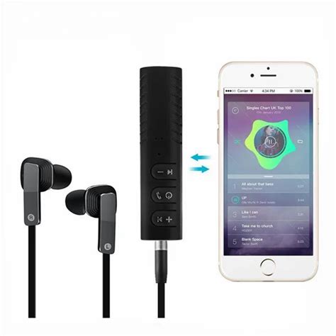 Receptor Bluetooth Transmisor Jack Inalámbrico De 35mm Solutel