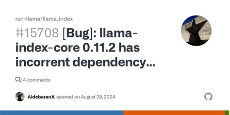 Bug Llama Index Core 0112 Has Incorrent Dependency Set On Pydantic Version · Issue 15708