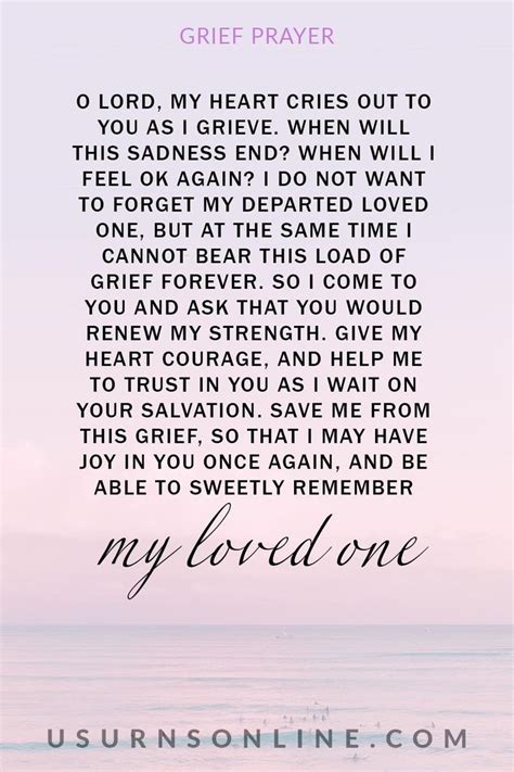 50 Comforting Sympathy Prayers For Loss Of A Loved One Artofit