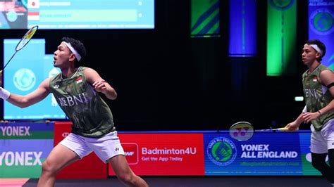 Foto Lawan China Kesempatan Emas Fajar Rian Juara Singapore Open 2024