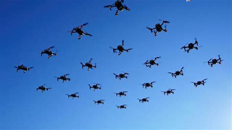 Drones In Formation Backiee