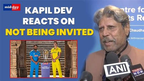 Kapil Dev Controversy Kapil Dev Dismisses Question On Not Attending