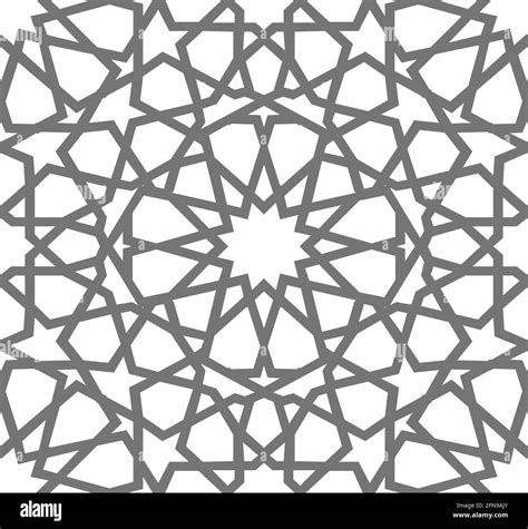 Arabic Pattern Ramadan Mubarak Muslim Star Pattern Simple Flower Square Design Islamic Pattern