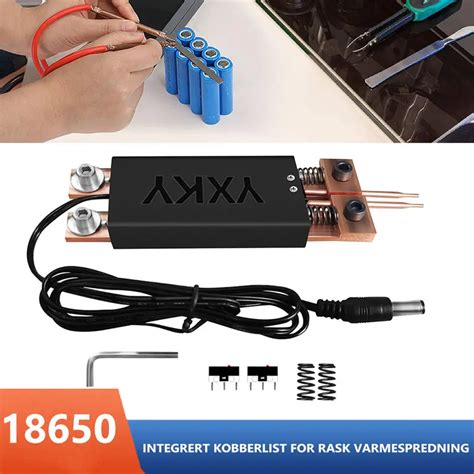 diy 스폿 용접기 노동력 절약 핸드헬드 스폿 용접기 확장 가능한 자동 트리거 18650 배터리 액세서리용 안전한 내마모성