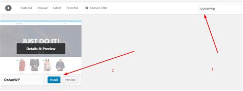 How To Use Oceanwp Theme