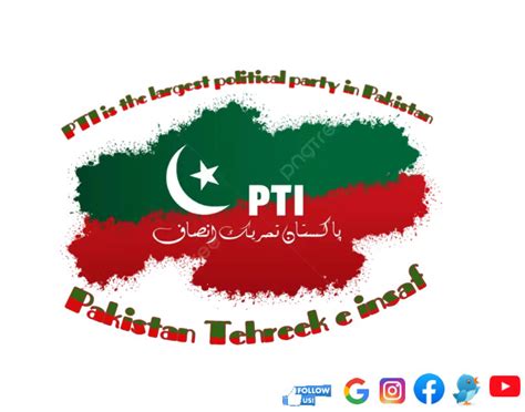 Pti Flag Logo Pti Flag For Sale All Political Party Flags Available