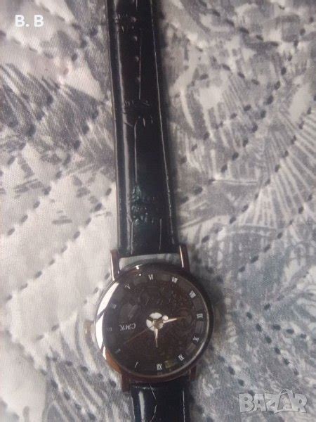 НОВО Мъжки часовник с кожена каишка в Мъжки в гр Пловдив Id40579250 — Bazar Bg