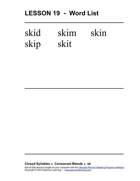 Ultimate Phonics Word Lists Rajeev Kumar Page Flip PDF Online PubHTML