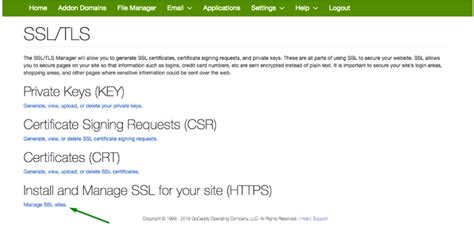 How To Install An SSL Certificate In GoDaddy CPanel HelpDesk SSLs