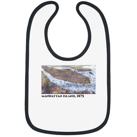 New Ny York New Ny York Manhattan 1875 Nyc Bibs Sold By
