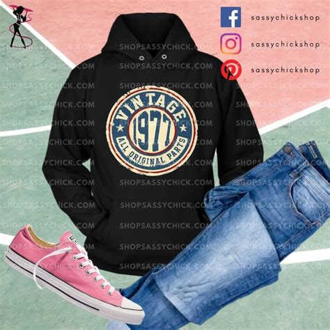 Vintage 1977 Hoodies Shop Sassy Chick