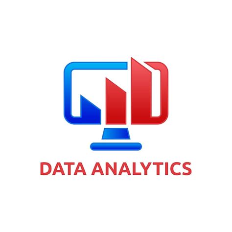 premium vector datadriven insights for business logo