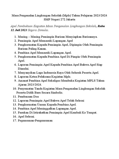 susunan apel pembukaan dan penutupan mpls pdf