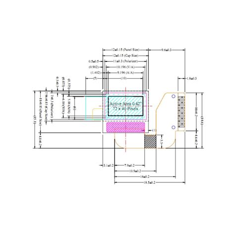 Buy Fsooech 042 Oled I2c ਡਿਸਪਲੇਅ ਮੋਡੀuleਲ 72x40 Iic Ssd1306 ਅਤੇ Esp8266 ਵਿਕਾਸ ਬੋਰਡ ਟੈਸਟ ਬੋਰਡ