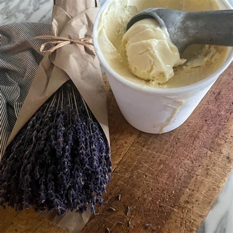 Lavender Honey Ice Cream Lavender Honey
