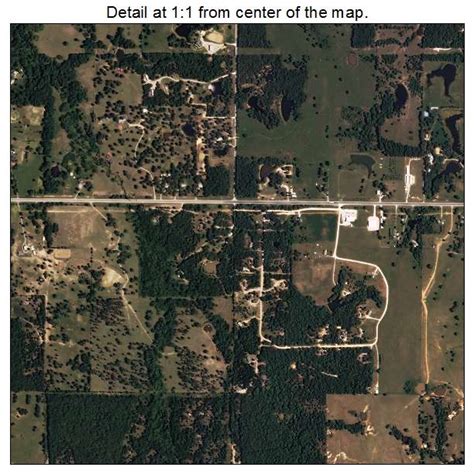 Aerial Photography Map Of Dickson Ok Oklahoma
