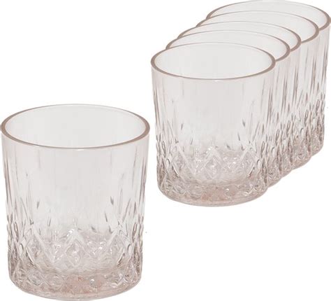 Clayre Eef Waterglas Set Van Bol