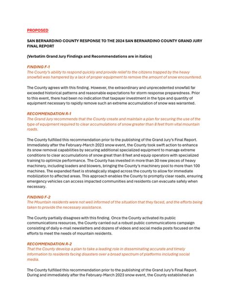 San Bernardino County Emergency Response Plan Pdf Emergency