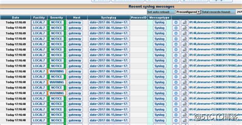 配置使用rsyslog Loganalyzer收集防火墙及交换机日志 阿里云开发者社区