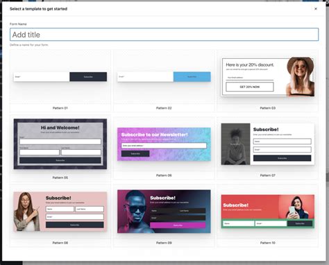 Block Forms Mailster Knowledge Base
