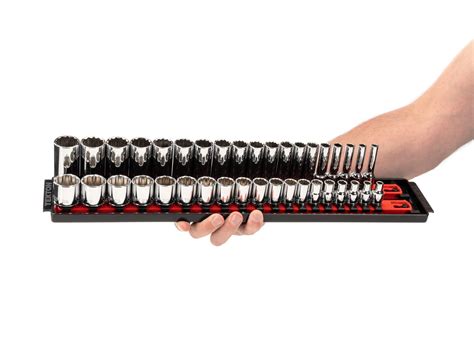 3 8 Inch Drive 12 Point Socket Set 38 Piece Tekton Shd91212