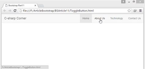 Bootstrap For Beginners Navigation Bar Part Eleven