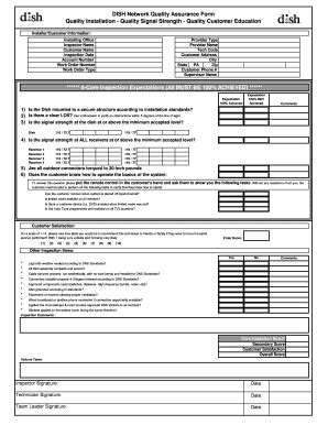 Quality Assurance Form Template Fill Out And Sign Printable Pdf
