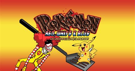 Pokémon Red White And Blue—an Unofficial Peta Parody Game