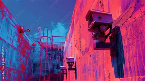 Infrared Technology Side View Of Infrared Sensors And Applications To Showcase Heat Detection