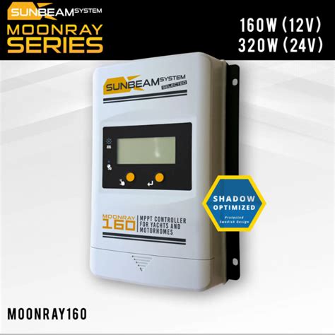 Régulateur Contrôleur de charge solaire MoonRay 320 MPPT pour 230W PV