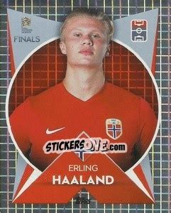 Figurina Erling Haaland Road To FIFA World Cup Qatar 2022 Panini