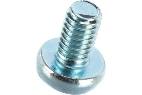 Винт с полуцилиндрической головкой Метизный двор 6x10, DIN 7985, 100 шт ...