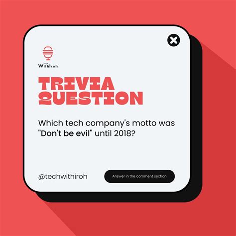 Triviatuesday Challengeaccepted Testyourknowledge Techtrivia