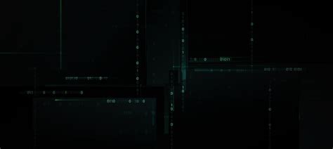 The Binary Code Background And Interface Elements Background Premium