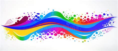 Gradient Geometry Shape Colour Abstract On White Background Stock Illustration Illustration Of