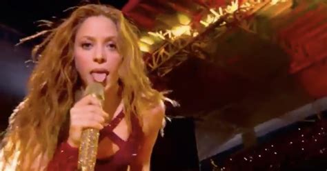 Shakira S Tongue Gesture At The Super Bowl Was Zaghrouta PS Celebrity