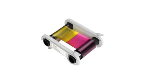 Evolis High Trust Ymckok Color Ribbon 1 Ymcko Print Ribbon