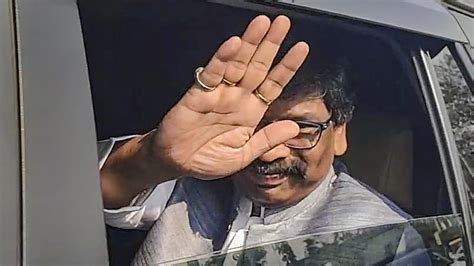 Jharkhand Cm Hemant Soren Arrested By Ed After Interrogations Mumbai