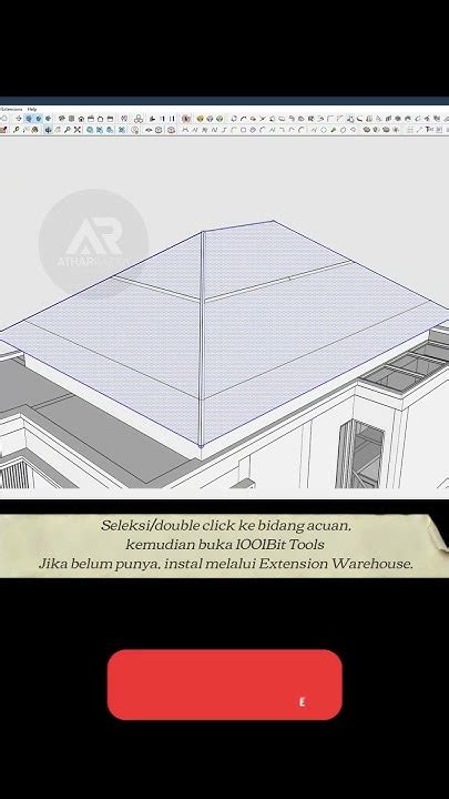 🔥 TRIK RAHASIA! Cara CEPAT & MUDAH Membuat Rangka Atap Kayu di SketchUp! 💥 #sketchuptriks - YouTube