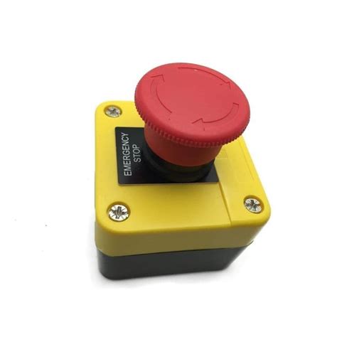 Shop Under Control Instruments NC Mushroom Emergency Stop Button EPB NC Emergency Stop Push