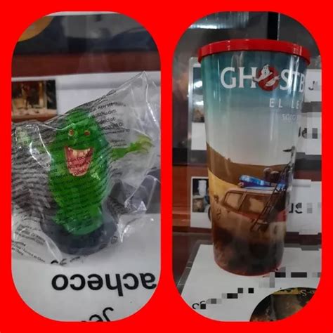 Vaso Cazafantasmas Ghostbusters Pegajoso Cinemex Envío Gratis