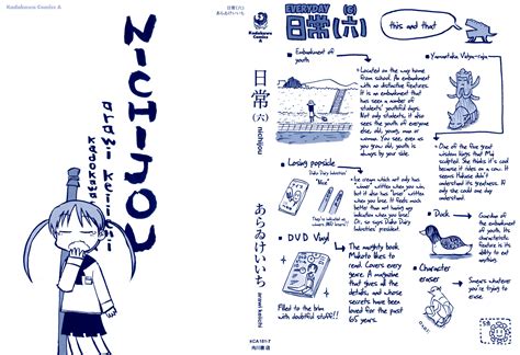Nichijou Manga Volume 6 Nichijou Wiki Fandom Powered By Wikia