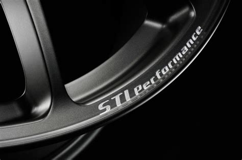 Stiパフォーマンスホイール 18インチ 80j（マットガンブラック）：levorg（vm）｜パフォーマンスパーツ｜sti