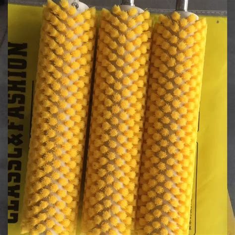 Nylon Wire Plastic Shaft Roller Brush Gwbrush