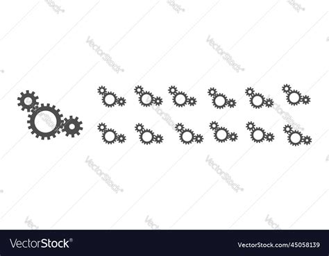 Circular Loading Buffering Icons Royalty Free Vector Image
