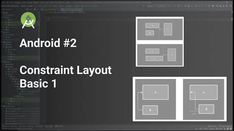Tutorial Layout Android Tutorial Constraint Layout Basic 1 Youtube