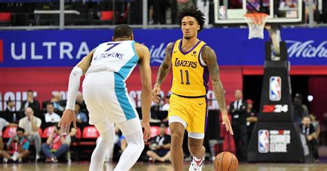 The Lakers Havent Had A Guard Prospect Like Jalen Hood Schifino In A