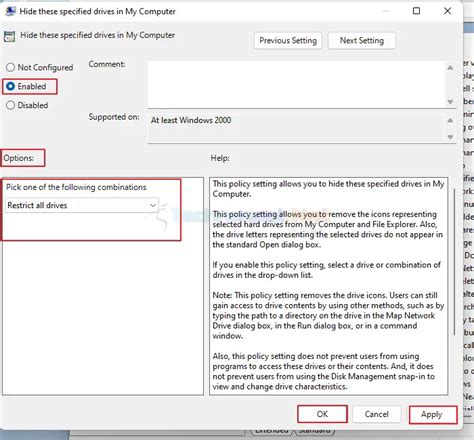 How To Hide Drive Letters In Windows