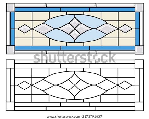 Stained Glass Transom Patterns Over 7 Royalty Free Licensable Stock