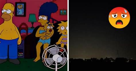 Una vez más Los Simpson predicen apagón por ola de calor en México